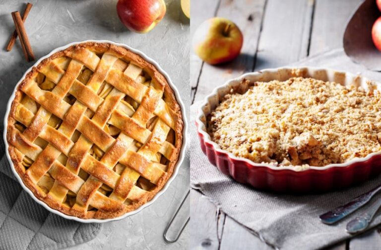 Apple Pie vs. Crumble (How These Tasty Desserts Differ) - Baking Kneads ...